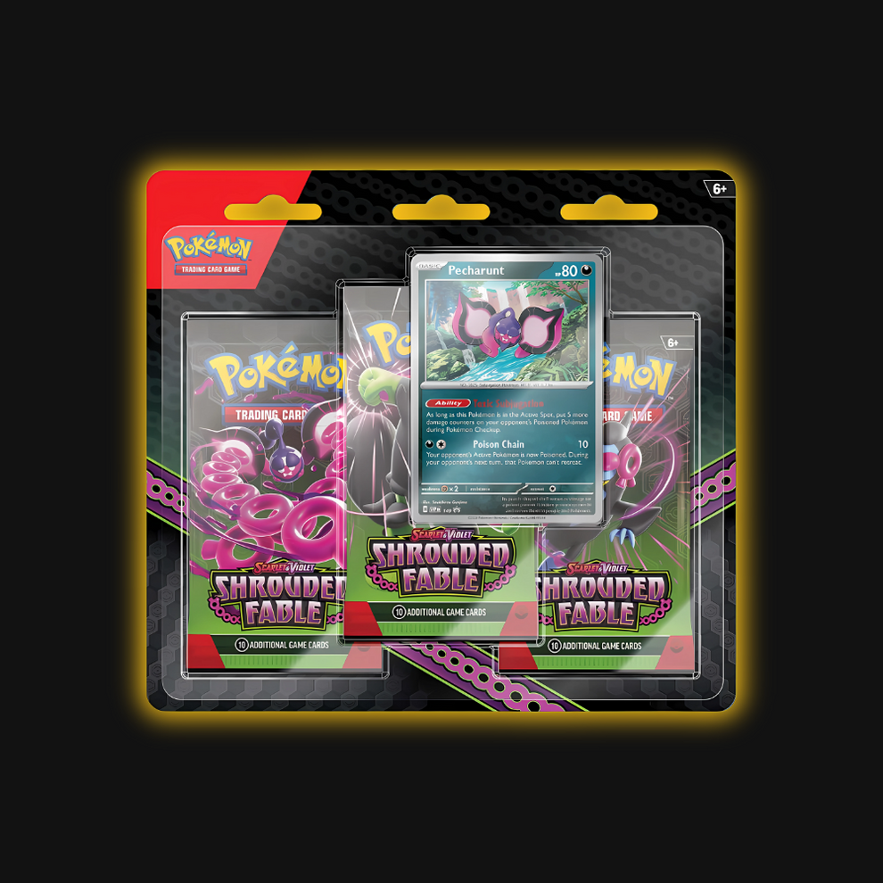 LIVE BREAK - Shrouded Fable 3-Pack Blister + Promo – PokeFreq